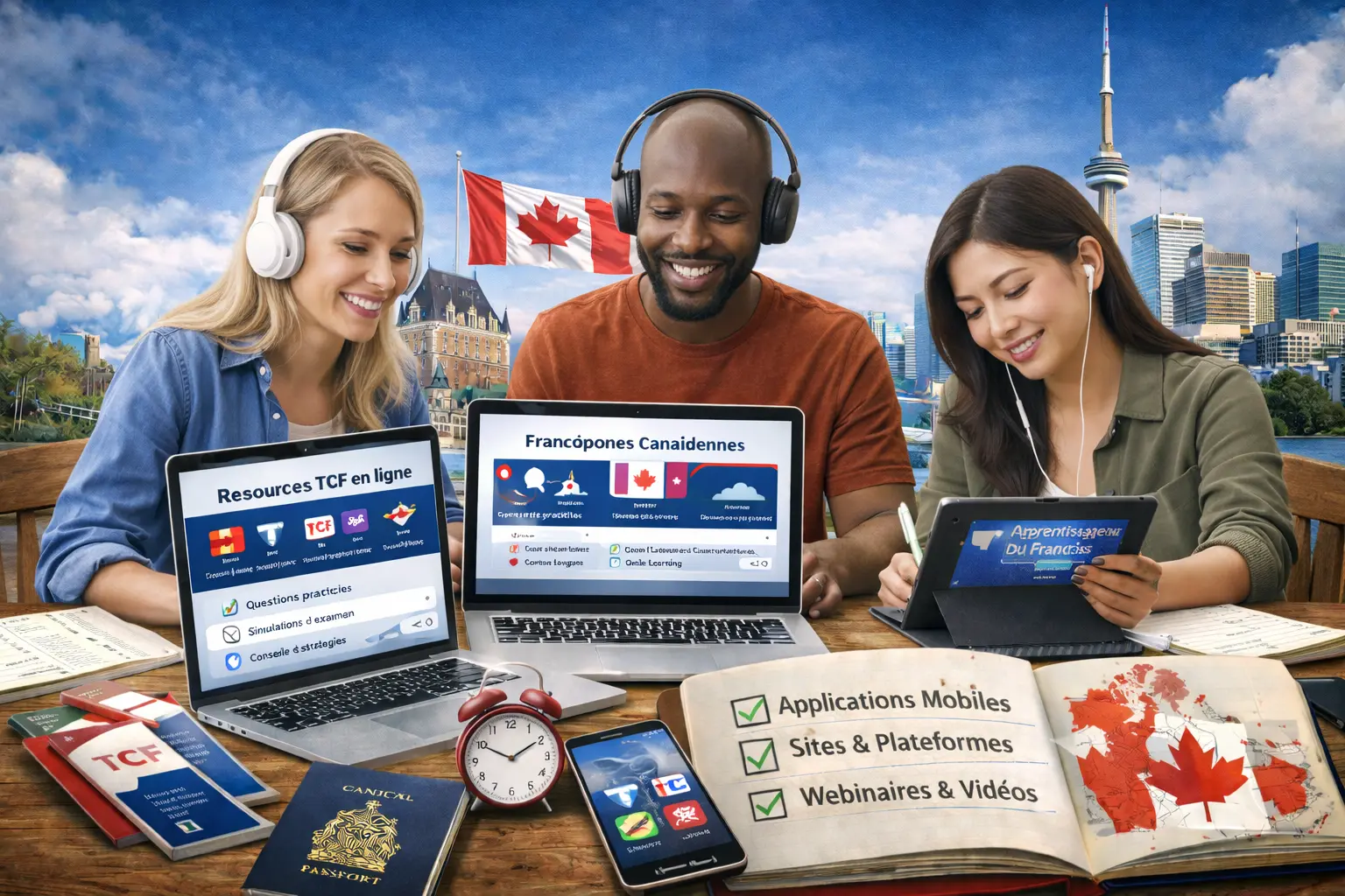 Ressources Canadiennes TCF Canada 2026 : Radio-Canada, La Presse, Tou ...