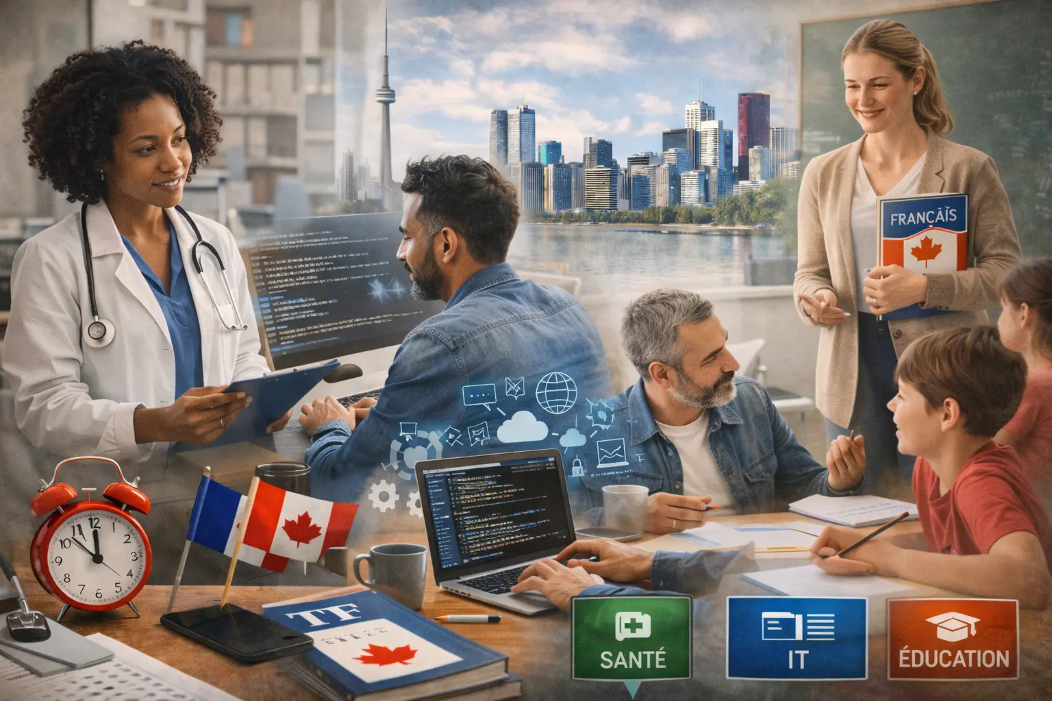 TCF Canada et Secteurs d’Emploi Prioritaires 2026 : IT, Santé ...